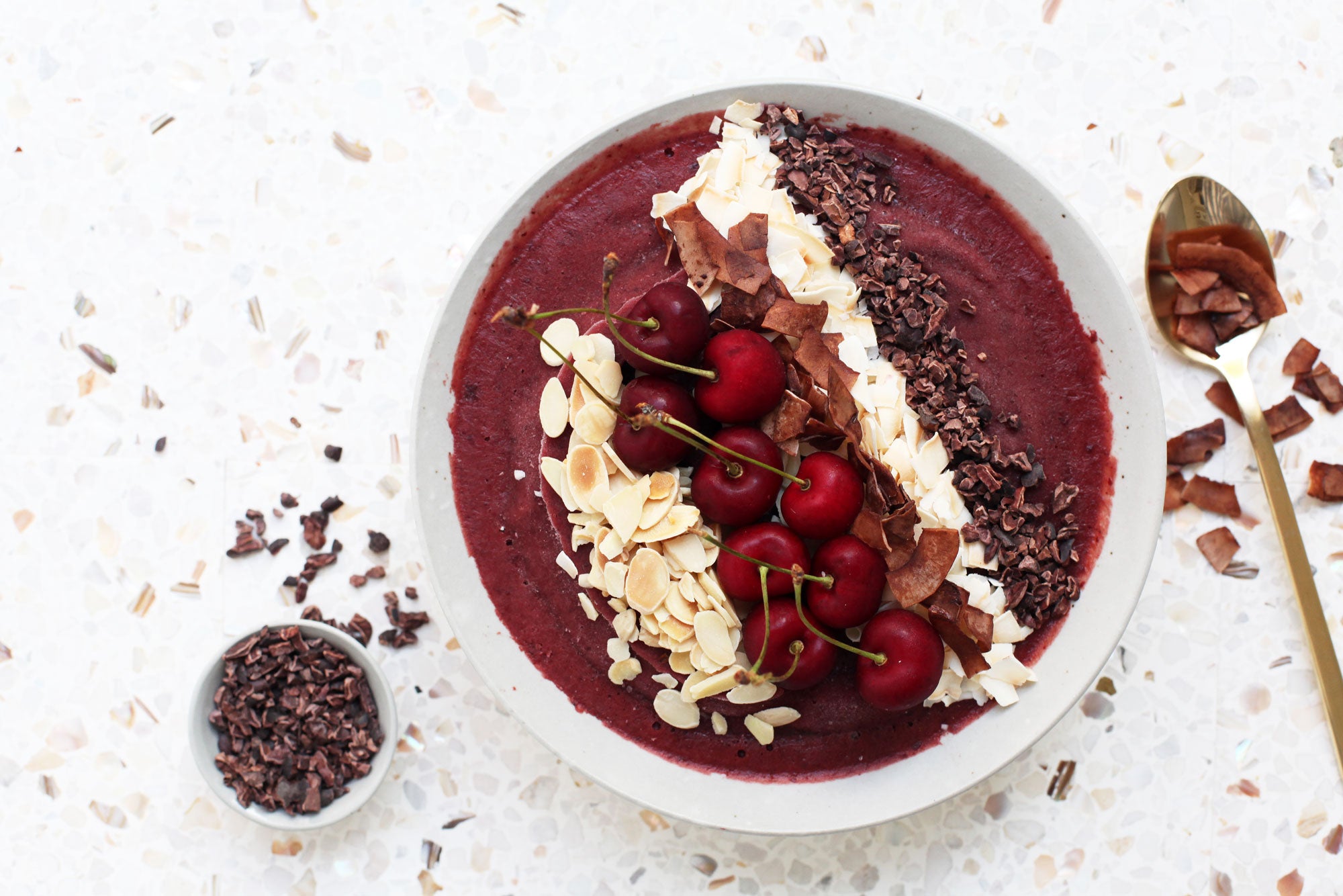 Dark Cherry Smoothie Bowl – Life Refreshed Brands - Real Coco