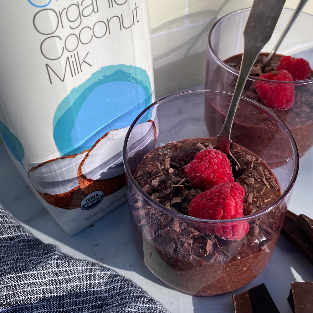 Chocolate Chia Pudding - Life Refreshed Brands - Real Coco