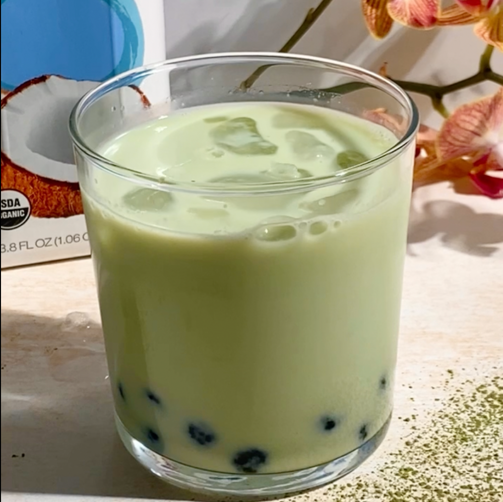 Matcha Bubble Tea - Life Refreshed Brands - Real Coco