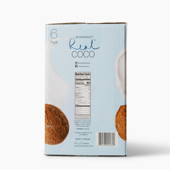 Organic Unsweetened Coconut Milk (1L - 6 Pack) – Life Refreshed Brands ...
