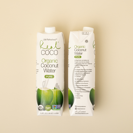 Organic Pure Coconut Water (1L - 6 Pack) – Life Refreshed Brands - Real ...