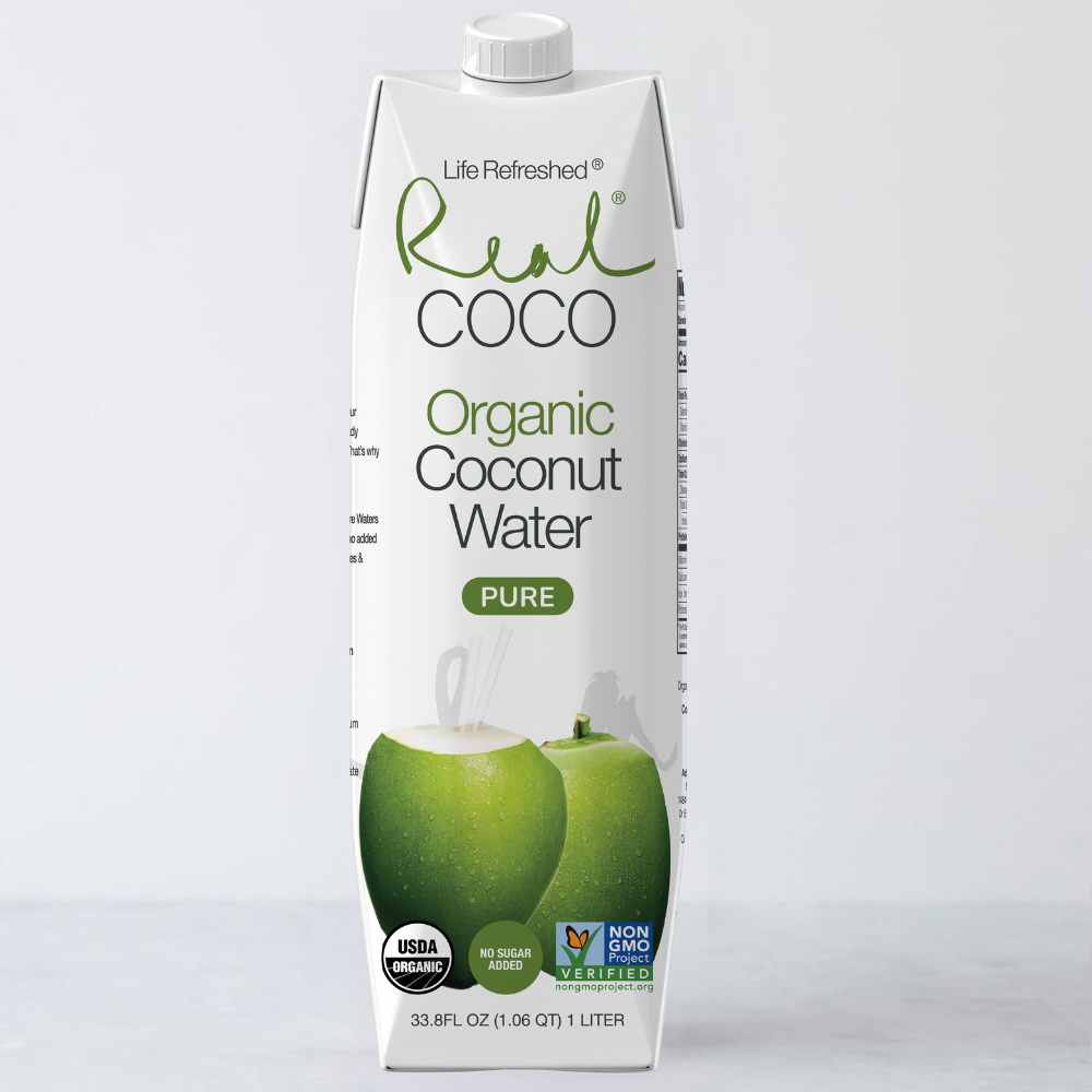 Organic Pure Coconut Water (1L - 6 Pack) – Life Refreshed Brands - Real ...
