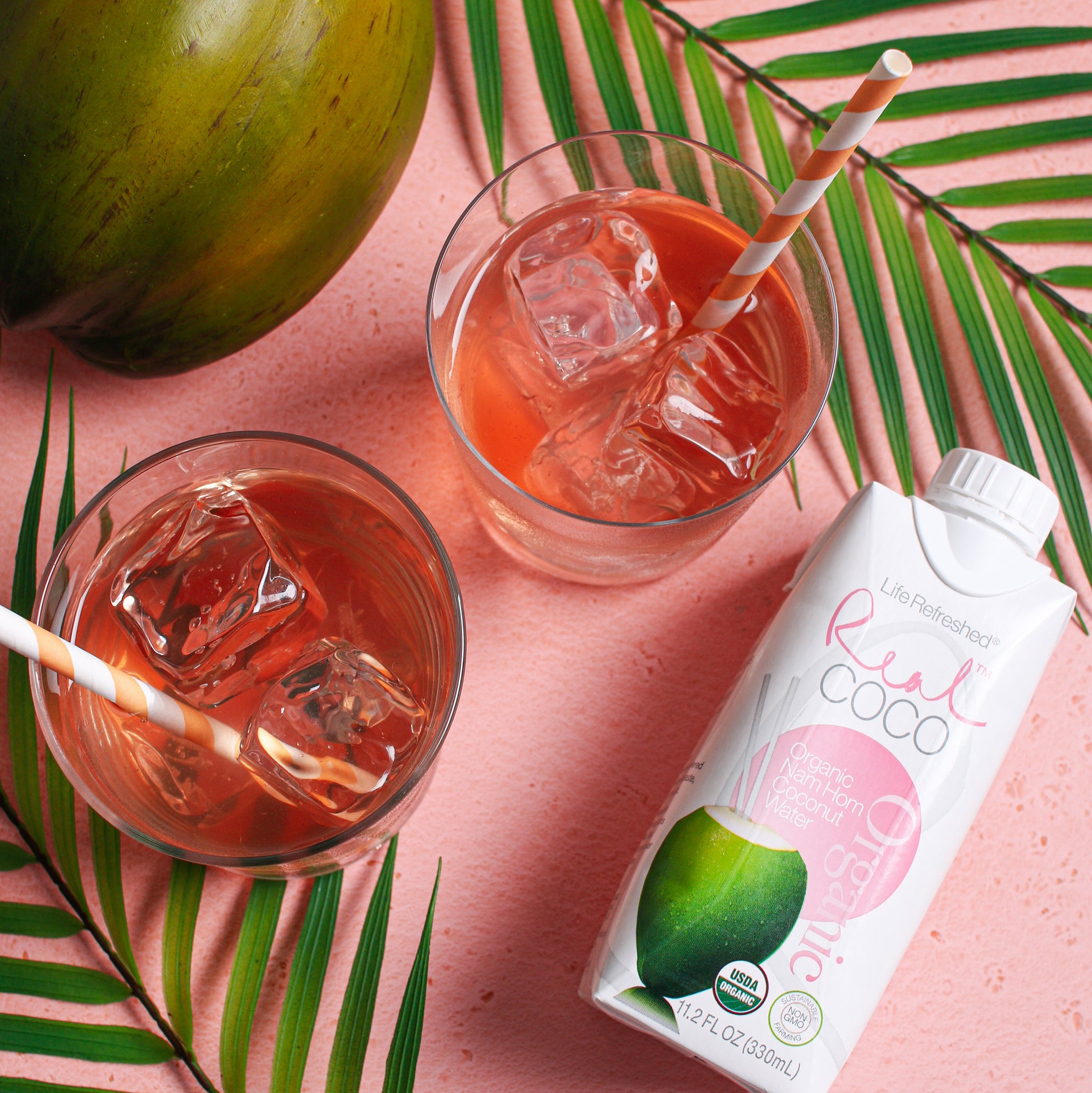Pink Coconut Margarita – Life Refreshed Brands - Real Coco